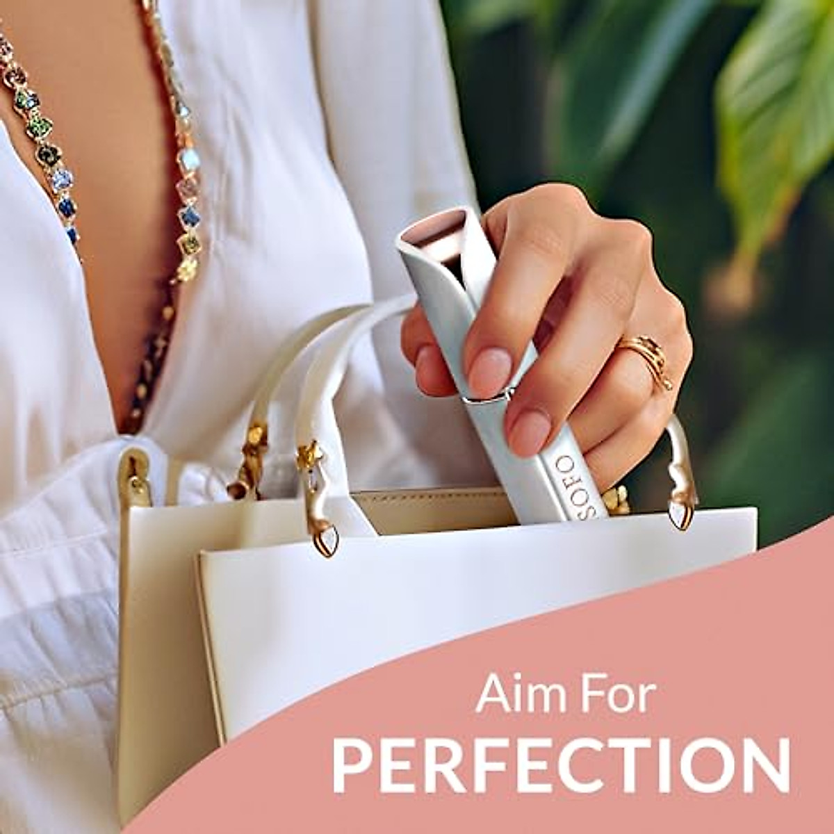 Facial Hair Removal for Women | Electric Razor Device Small Mustache Dermaplaning Remover Tools Tweezers Epilator Trimmer Face Dermaplane Shavers Beauty Gadgets Accessories by VISOFO (Coral)