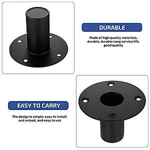 1 Pc Speaker Stage Seat Metal Speaker Bracket Iron Speaker Bracket Metal Speaker Stand Speaker Cabinet Pole Mount Iron Speaker Stand Speaker Holder Speaker Base Speaker Stand Mount