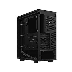 Fractal Design Define 7 Compact Black Brushed Aluminum/Steel ATX Compact Silent Dark Tinted Tempered Glass Window Mid Tower Computer Case