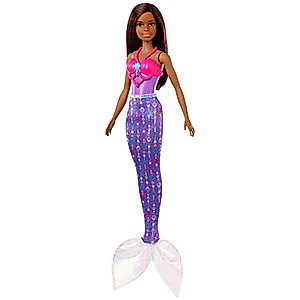 Barbie Dreamtopia Dress Up Doll Gift Set, approx. 12-inch, Brunette with 3 Fashions