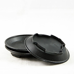 3 Pcs Round Black Plastic Humidity/Drip Trays for Bonsai Tree 4.75"x 4.75"x 1"
