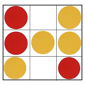Mr. Pen- Two Color Counters, 100 pcs, Counters for Kids Math, Counters, Math Counters, Red and Yellow Counters, Math Counters for Kids, Counting Chips, Counters for Math