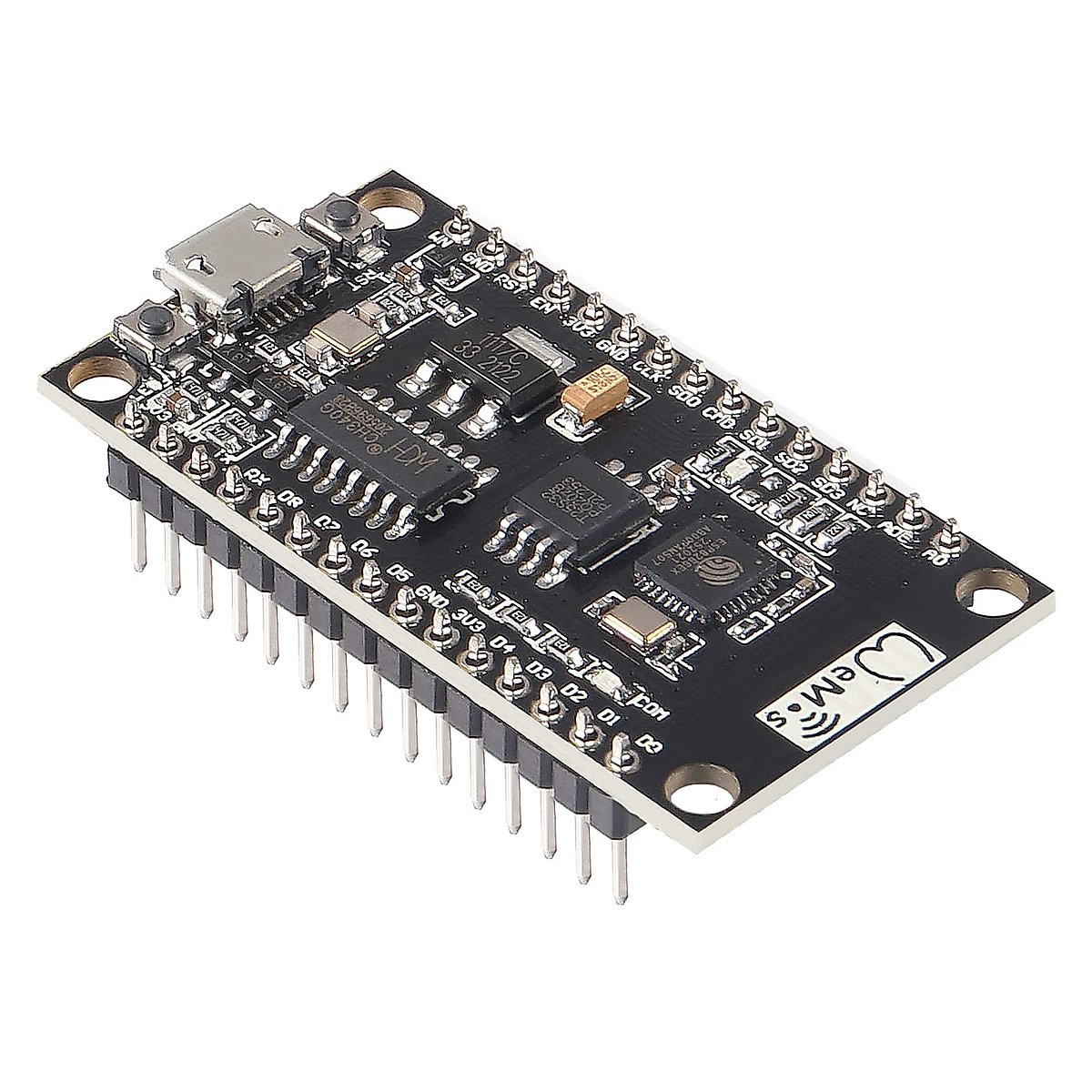 DORHEA 3Pcs NodeMCU V3 Lua WiFi Module Integration of ESP8266 + Extra Memory 32M Flash, USB Serial Port Converter CH340G Compatible for NodeMCU Board