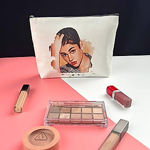 ShAeme Singer Inspired Makeup Bag Singer Fans Gift Singer Zipper Pouch Cosmetic Bag Music Lovers Gift Album Inspired Gift Birthday Christmas Gifts for Her