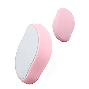 Crystal Hair Eraser for Women & Men, Reusable Crystal Hair Remover Painless Exfoliation Magic Hair Eraser, Crystal Hair Removal Tool for Arms, Chest, Legs and Back (Pink)