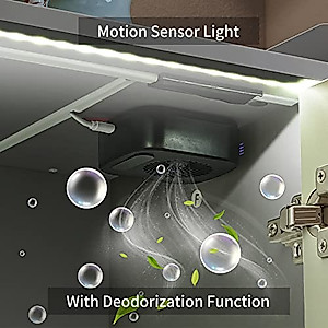 OLD CAPTAIN Shoe Storage Cabinet, 5-Tier Modern Entryway Organizer Cabinet with Door,Deodorisation and Automatic Lighting (White Rattan)