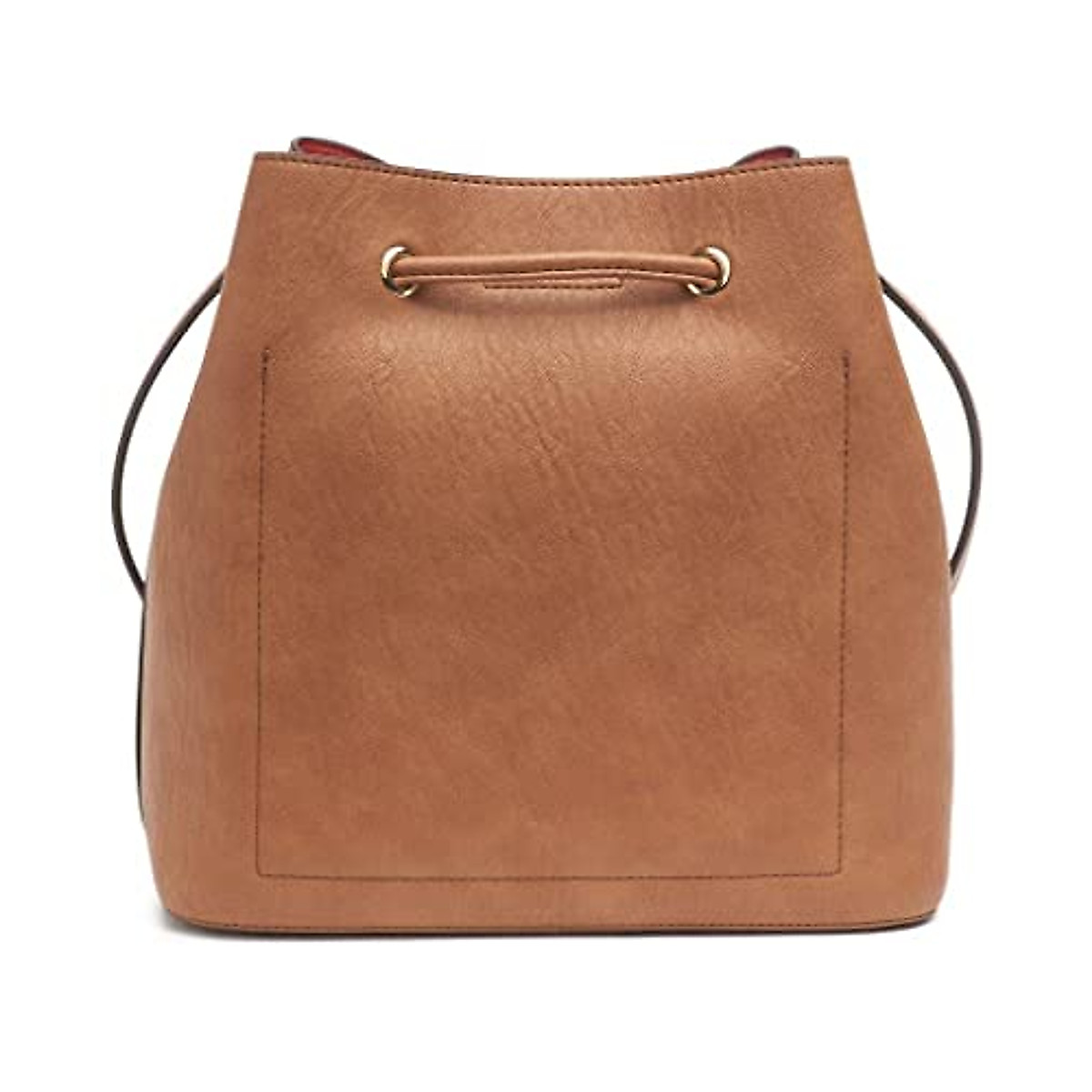 Calvin Klein Gabrianna Novelty Bucket Shoulder Bag, Caramel