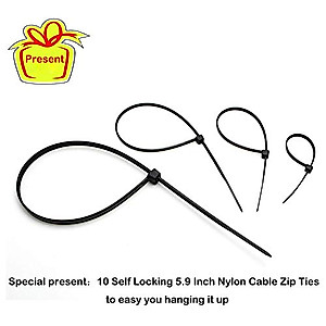 GOOTHY 25Ft Outdoor String Lights with 27 G40 Clear Lights Bulbs (2 Spare), Patio Hanging String Lights for Indoor Outdoor Garden Decor, C7/E12 Base,Connectable Globe String Lights - White Wire