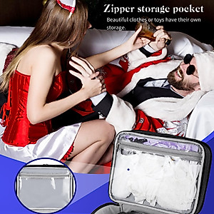 Toy Storage Bag Organizer Case for Women and Men,Lock Box Travel Bag Game Toys Storage Bags