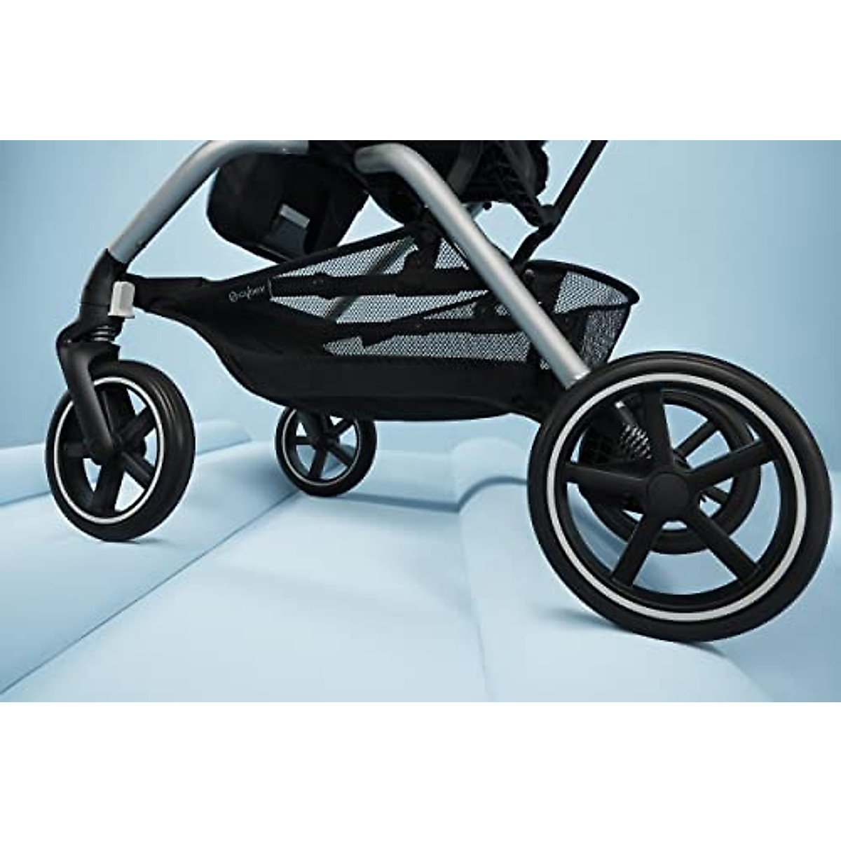 CYBEX Eezy S Twist +2 V2 Baby Stroller with 360° Rotating Seat for Infants 6 Months and Up - Compatible with CYBEX Car Seats