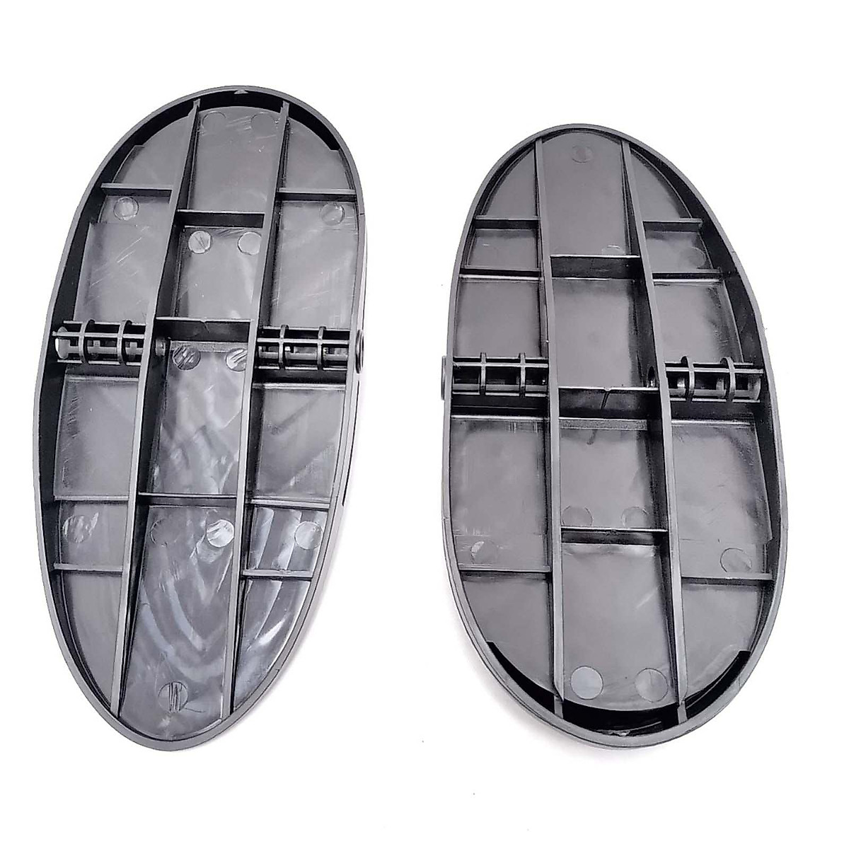 Set of 2Pcs Rowing Machine Foot Pedals 11.8x5inch Replacements Practical Easily Assembled and Store Fitness Equipment Accessories Anti Slip