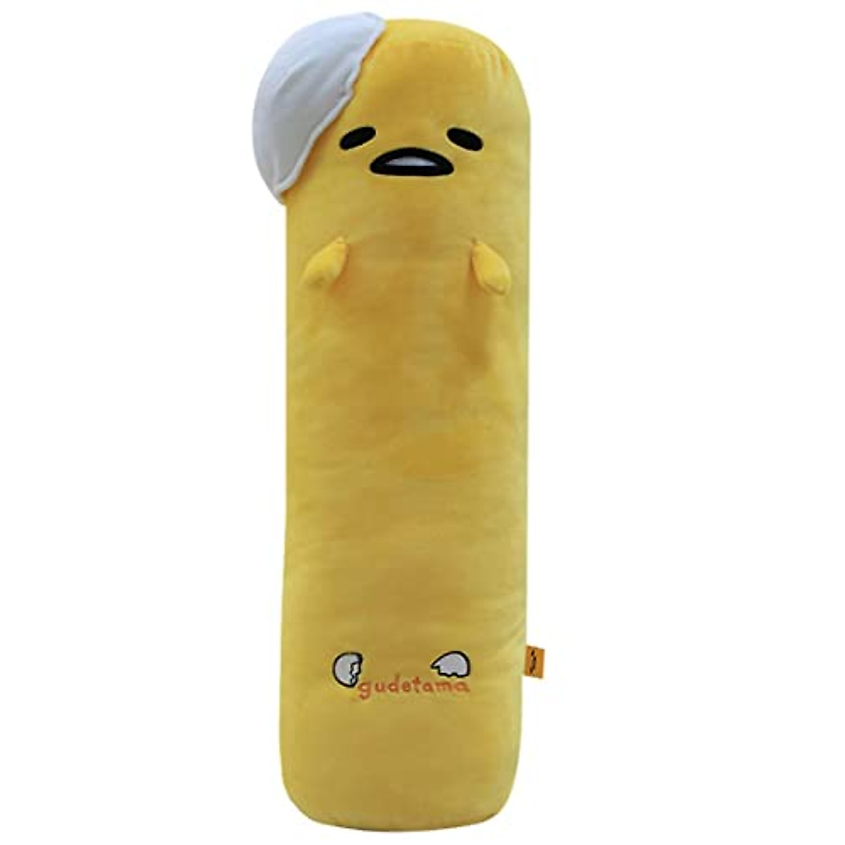 Vickstco The Lazy Cute Egg Soft Long Throw Sleeping Pillow Lifelike Cartoon Pillows Home Decor