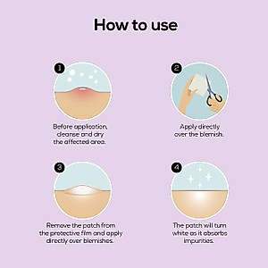 Hanhoo Custom Blemish Patch | Large Hydrocolloid Patches | for Face and Body Acne and Blemish Clusters | Customizable Pimple Patch Sheets | Cruelty-Free & Vegan | 2 Patch Sheet Count