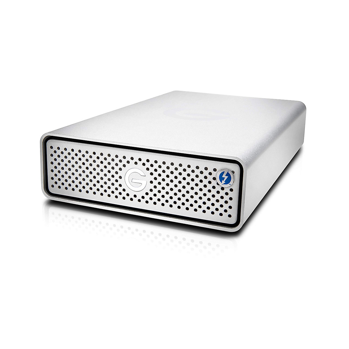 G-Technology 18TB G-DRIVE with Thunderbolt 3 and USB-C Desktop External Hard Drive, Silver - 0G10804-1