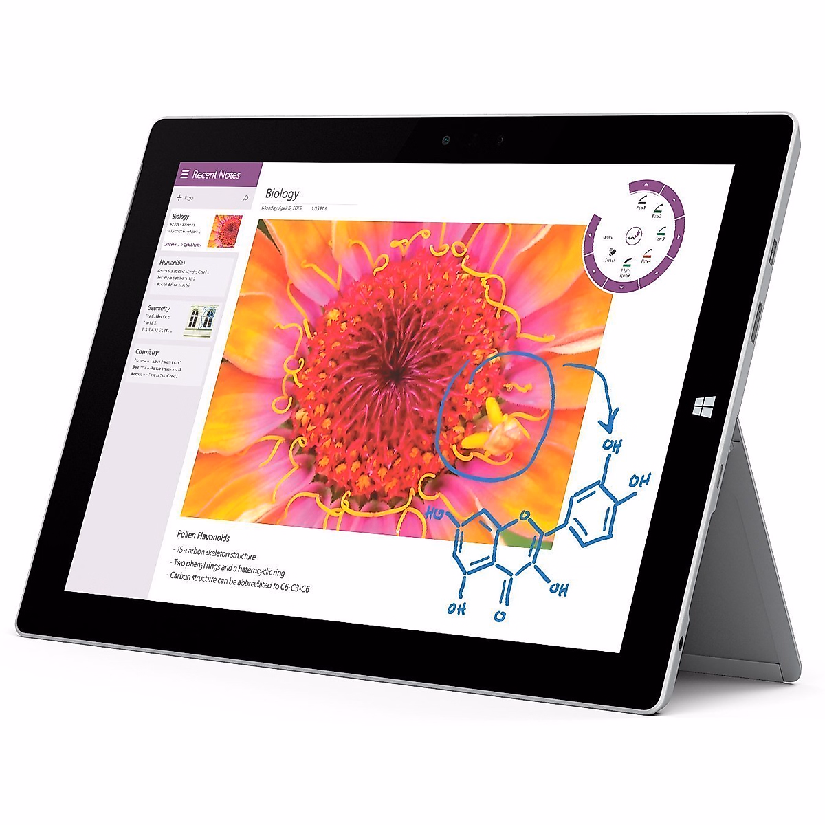 Microsoft Surface Pro 3 Tablet (12-Inch, 128 GB, Intel Core i3, Windows 10) (Renewed)