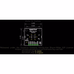 SparkFun Distance Sensor Breakout - 4 Meter, VL53L1X - (Qwiic) - Next Generation ToF Sensor Module - Operating Voltage 2.6V - 3.5V - 1mm Precision - +/-5mm Accuracy - Minimum Read Distance 4cm