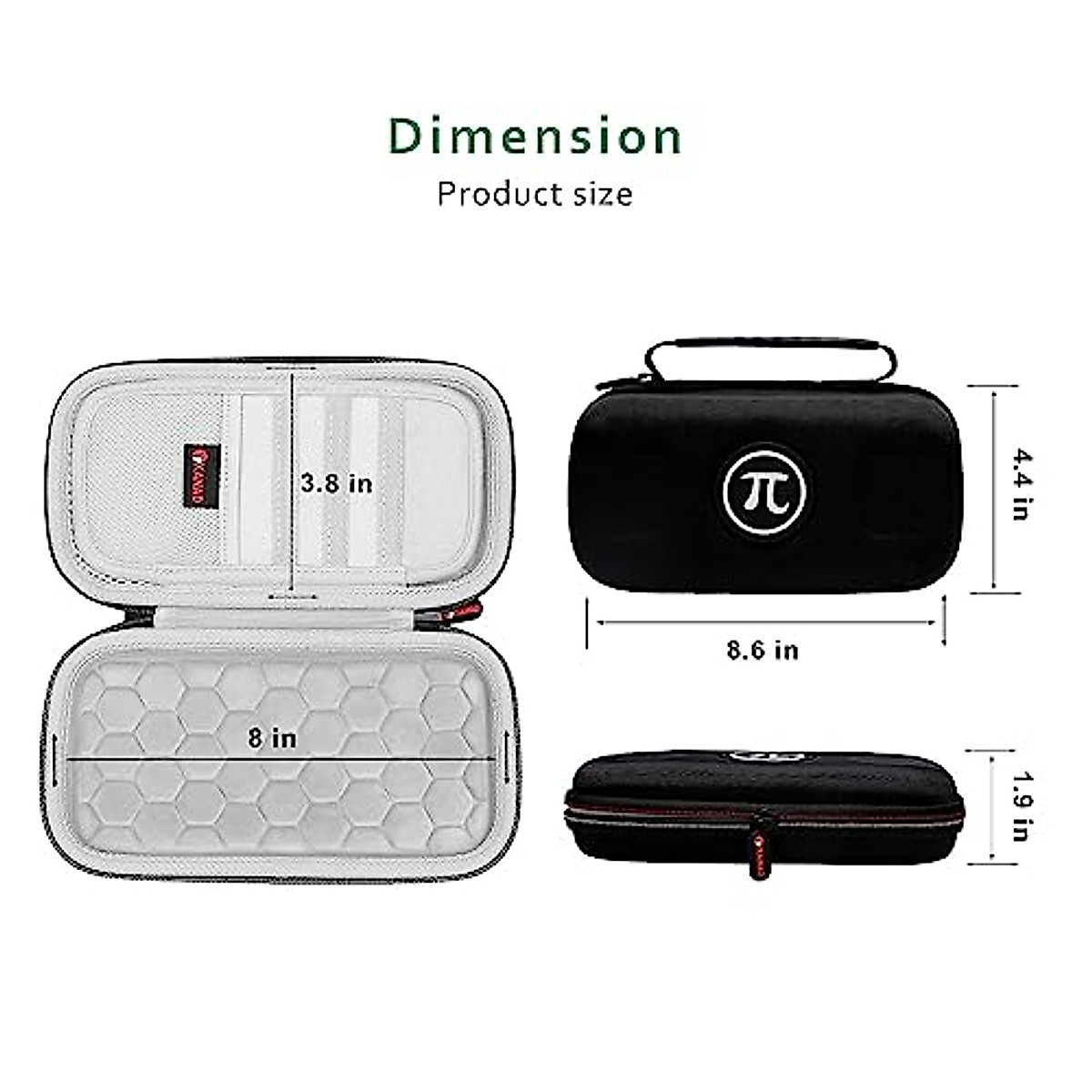 XANAD Hard Calculator Case for Texas Instruments TI-84 Plus CE/TI-84 Plus/TI-86/ TI-Nspire CX II CAS/TI-Nspire CX II/TI-83 Plus/TI-89 Titanium/TI-85 Color Graphing Calculator