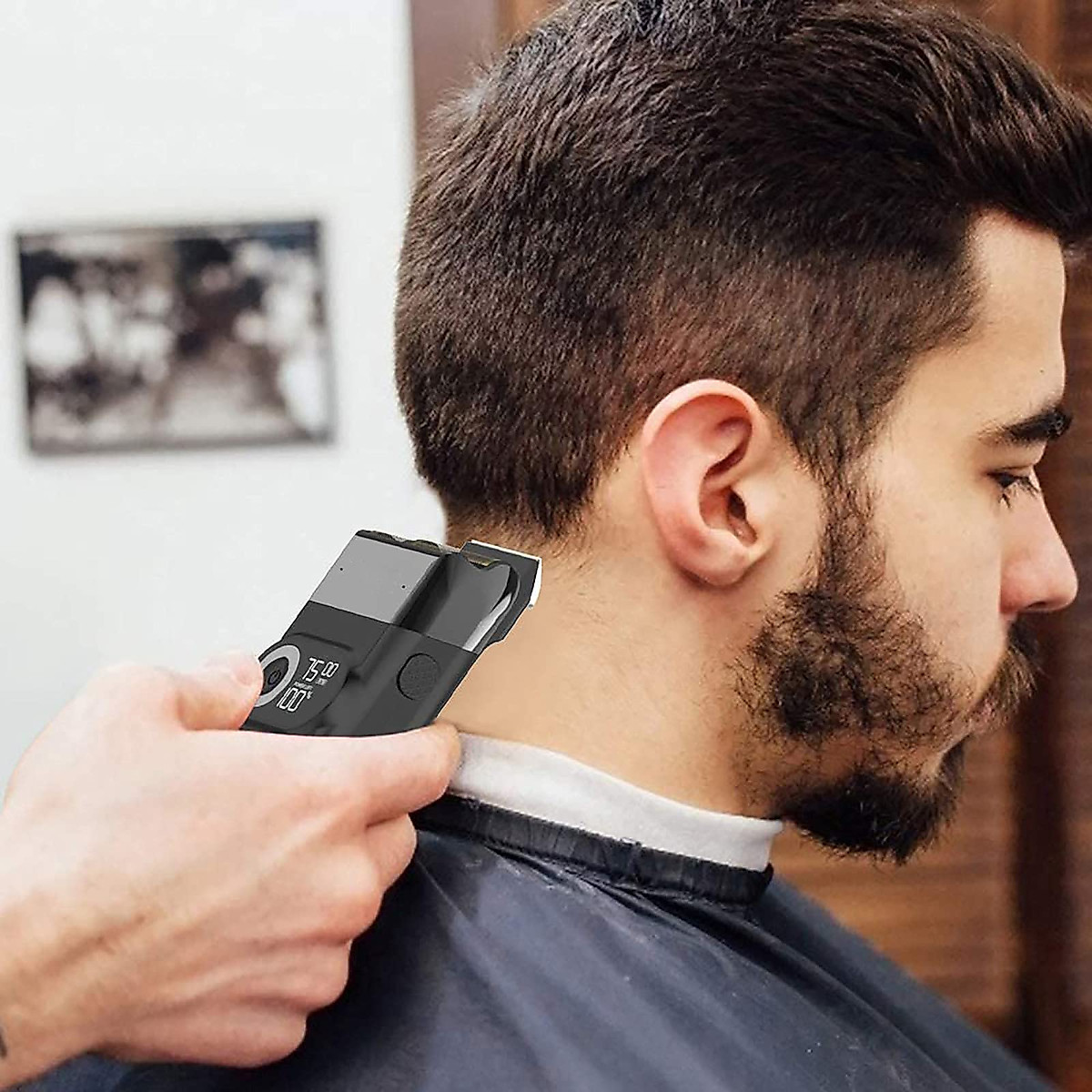 Head Shaver for Bald Men,2 in 1 Electric Shaver for Men, 3-Speed Adjustable Clippers for Men,Washable Foil Shaver with LCD Display,Professional Beard Trimmer with Replacement Blade