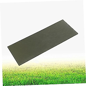 KOMBIUDA 2 Pcs Electrode Strip Experimental Device Plate Material Zinc Strips Fruit Electrode Fruit Material Zinc Plate Battery Tester Zinc Electrodes Fruit Battery Electrode Plate Silver