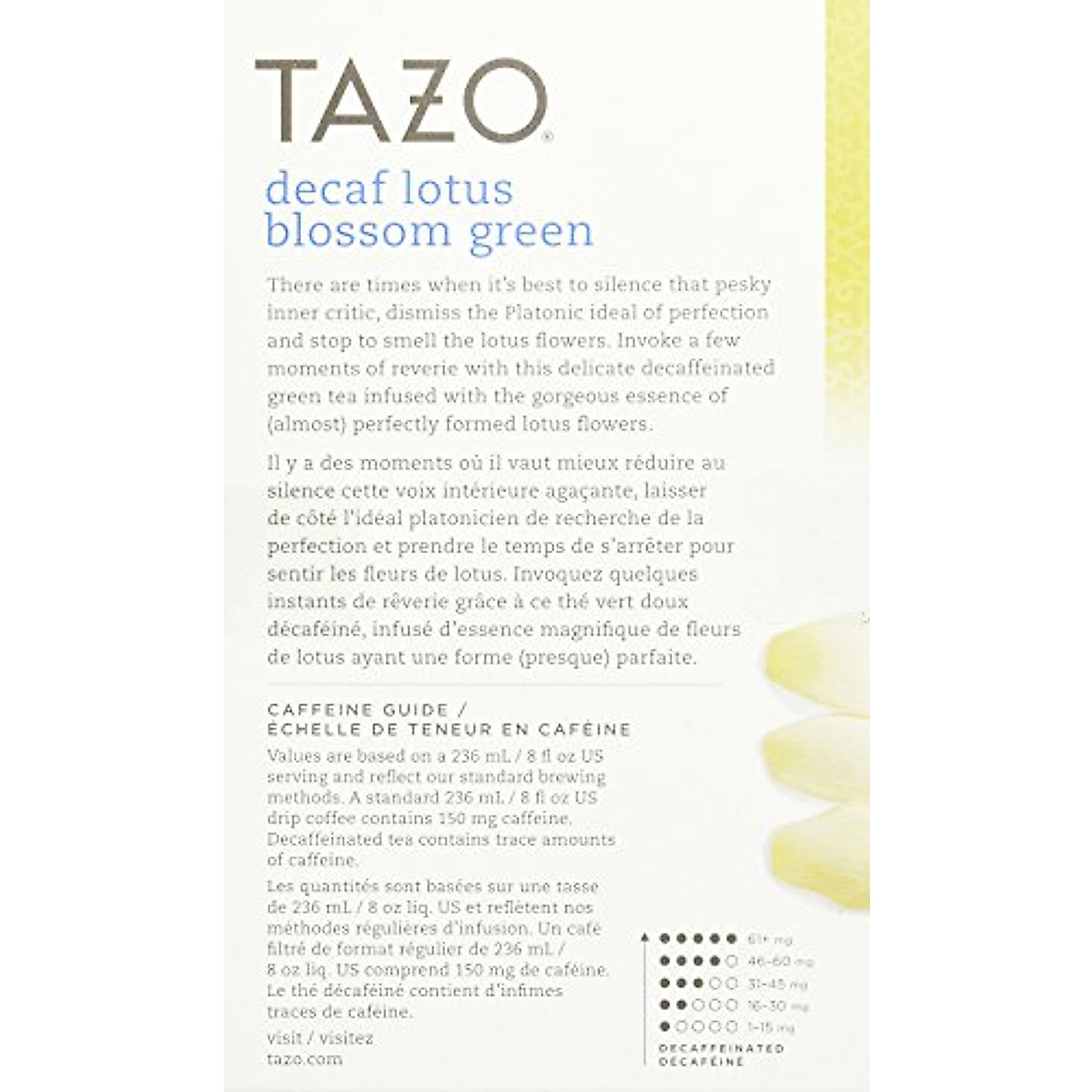 Tazo® Lotus Tea, Decaffeinated, Filter Bags (24-pc.)