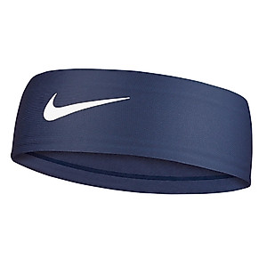 Nike Fury Headband (Midnight Navy/White, One Size Fits Most)