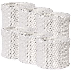 Future Way 6-Pack WF2 Humidifier Filter Compatible with Vicks V3900, V3100, V3700, Kaz WF2 V3100 Humidifiers