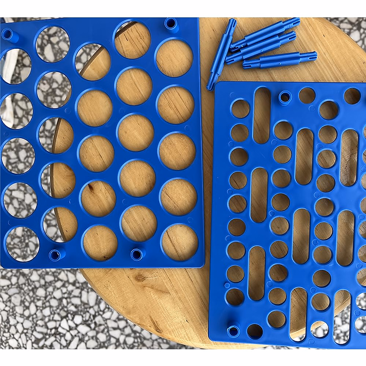 GIFTED LUGAR Detachable 50 ml Centrifuge Vial Rack, Test Tube Rack Holder Storage for Laboratory, 25 Well