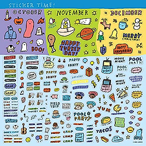 Kid's Awesome Activity Wall Calendar 2020