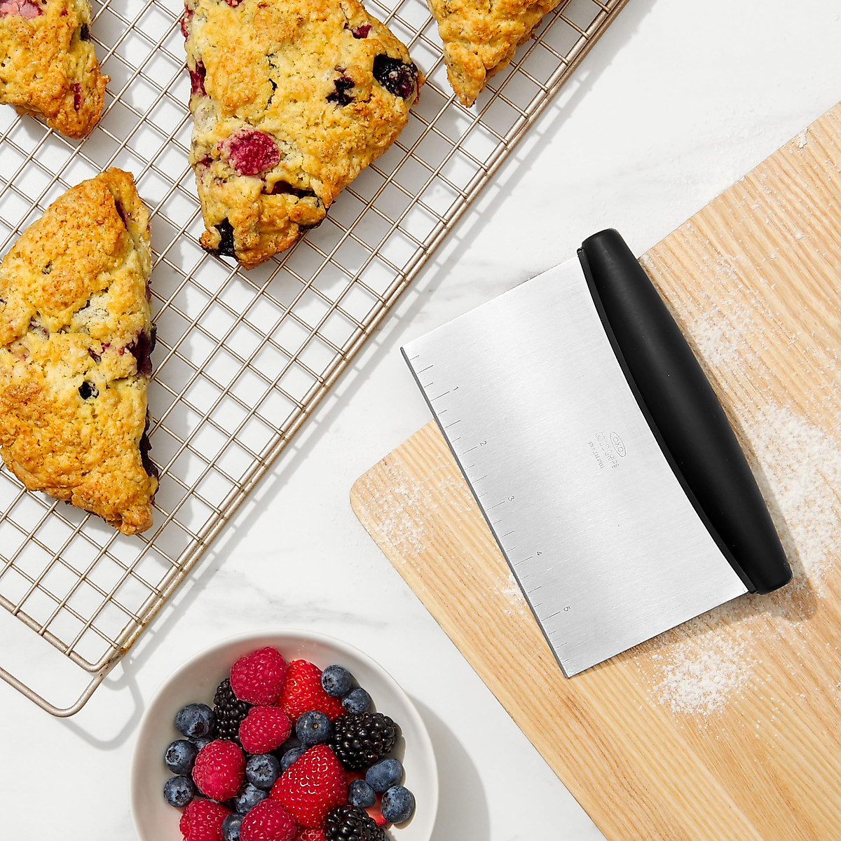 OXO Good Grips Stainless Steel Scraper & Chopper