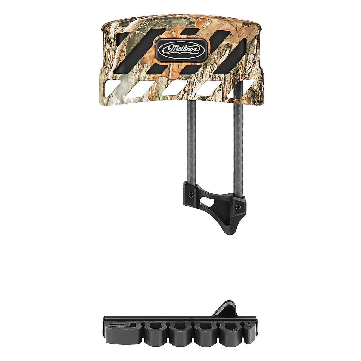 MATHEWS Archery Lowpro Fixed Quiver, Left Hand, Realtree Edge