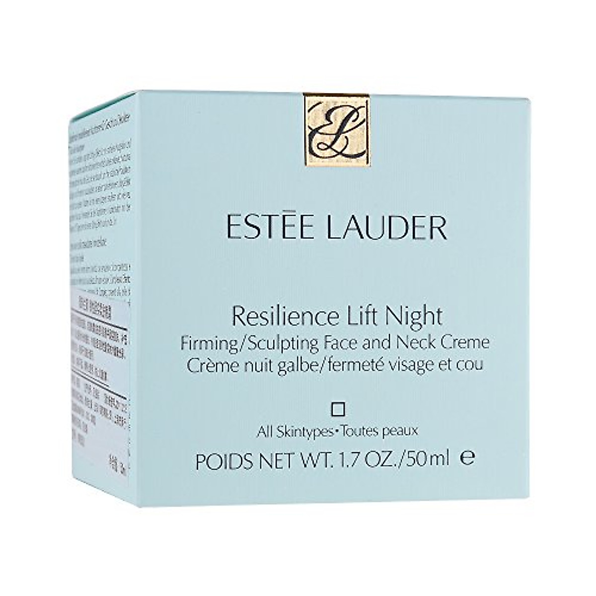 Estee Lauder Resilience Night Firming/Sculpting Face/Neck Creme (All Skin Types) for Unisex, 1.7 Ounce