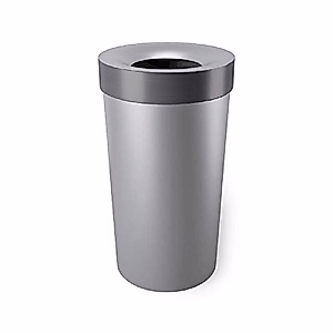 Umbra 1013048-1188 Vento 16-Gallon Kitchen Trash Can – Large, Garbage Can for Indoor, Outdoor or Commercial Use