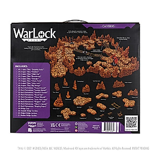 WizKids Warlock Tiles: Base Set – Caverns