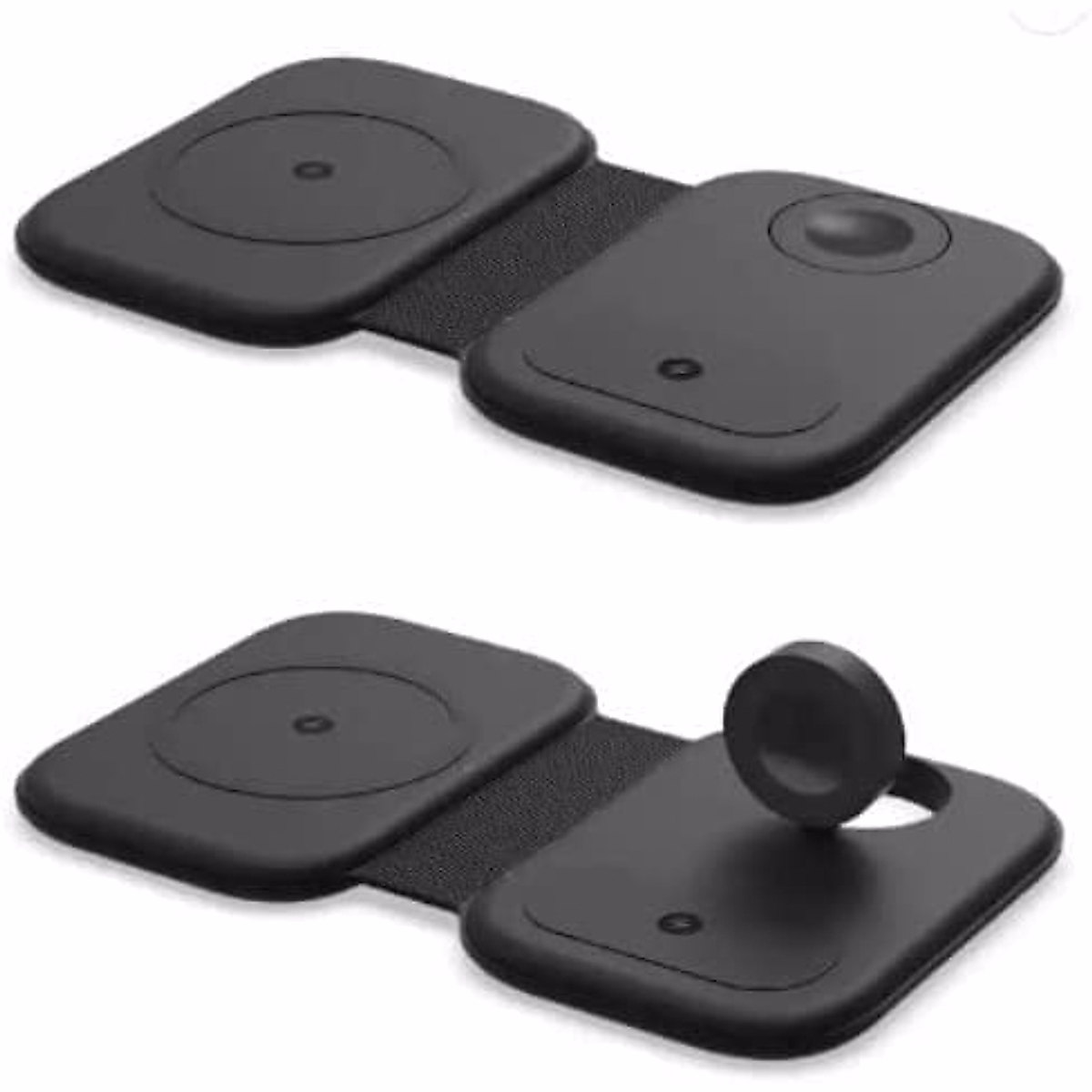 3 in 1 Charging Station for Apple Multiple Devices, Foldable Wireless Charger for iPhone 14/13/12/11/Pro/Max/XS/Max/XR/XS/X, Apple Watch 8/7/6/SE/5/4/3/2, Airpods Pro/3/2/1