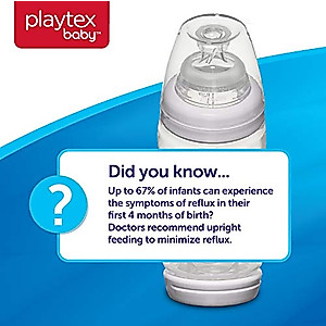 Playtex Baby VentAire Newborn Gift Set, Includes Anti-Colic Feeding Essentials to Meet Your Baby's Growing Needs