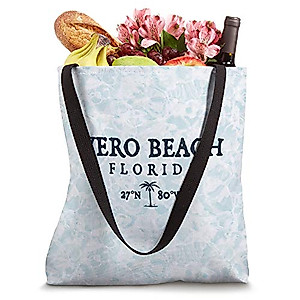 Vero Beach Florida Palm Tree Surf Beach Gift Tote Bag