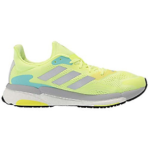 adidas Women's Solar Boost 3 Running Shoes, Yellow/Silver Metallic/Dash Grey, 9.5