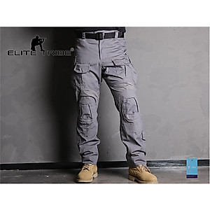 Emerson Airsoft Military bdu Tactical Suit Combat Gen3 Uniform Shirt Pants (Wolf Gray, X-Large)
