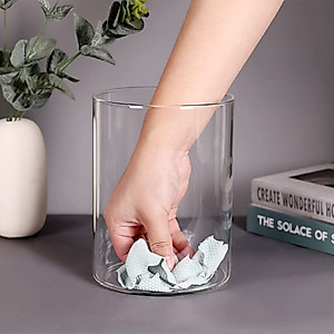 2PCS Large Glass Kitchen Canisters with Spoon and Airtight Bamboo Lids, 100 OZ Glass Storage Container for Flour, Glass Flour and Sugar Jars for Coffee, Rice Storage