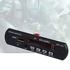 Yoidesu 1280 * 720 HD MP5 Player SSD Stereo Sound Bluetooth MP5 Player with FM/AUX Input/Remote Control for Speaker, HD TV, LCD, Set-top Box, HDMI, Projector, etc