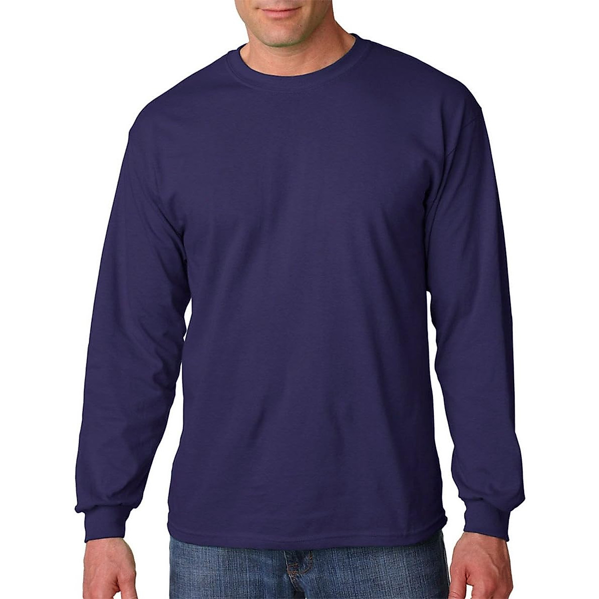 Gildan Men's Ultra Cotton Long Sleeve T-Shirt, Style G2400