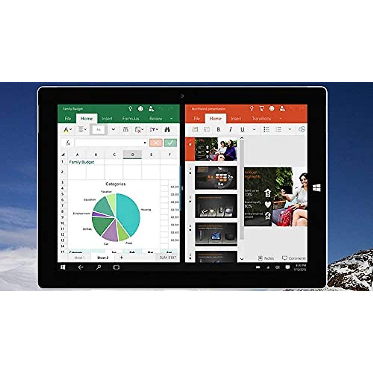 Microsoft Surface 3 10.8 FHD (1920x1280) Touchscreen 2-in-1 Education and Business Laptop Tablet (Intel Quad-Core Atom x7-Z8700, 4GB RAM, 64GB SSD) Mini DP, WiFi AC, Webcam, Windows 10 Pro (Renewed)