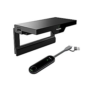 Yealink RoomCast Wireless HDMI Transmitter and Receiver 4K, Up to 4 Screens Casting Wireless Presentation System, Equipped with WPP30 Plug & Play, Collaboration with Yealink A20 A30, no App Needed