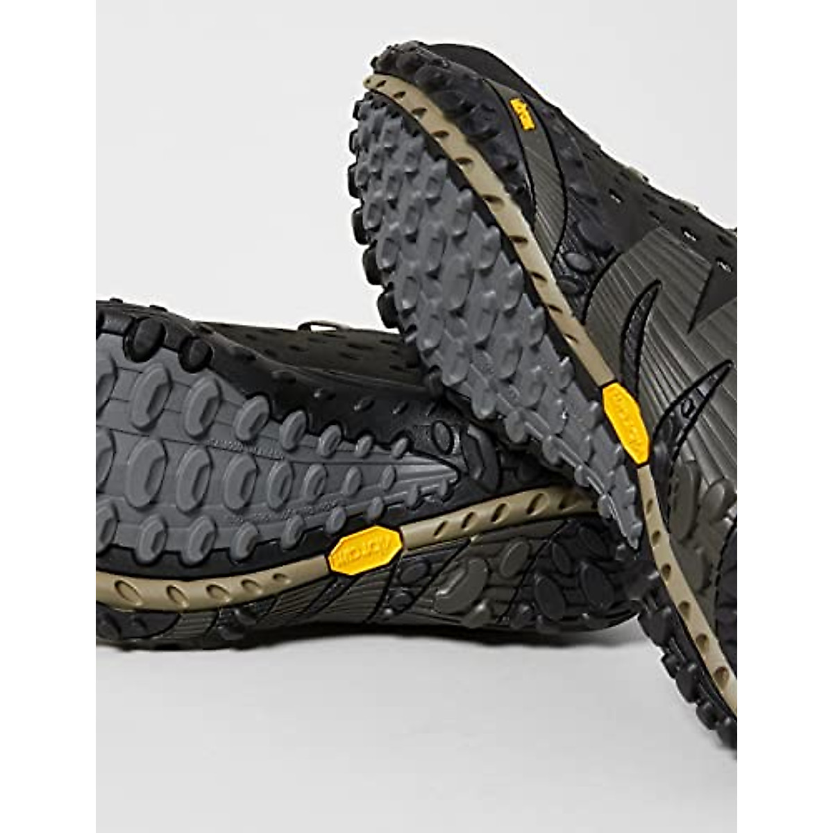 Merrell mens Merrell Mens Intercept Breathable Walking Shoes J73703 Black Smooth Black Leather UK Size 10 (EU 44.5, US 10.5)