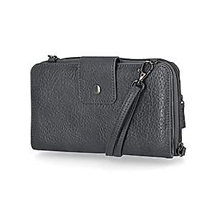 Mundi Mavis Womens RFID Crossbody Wallet Purse with Smart Phone Pocket