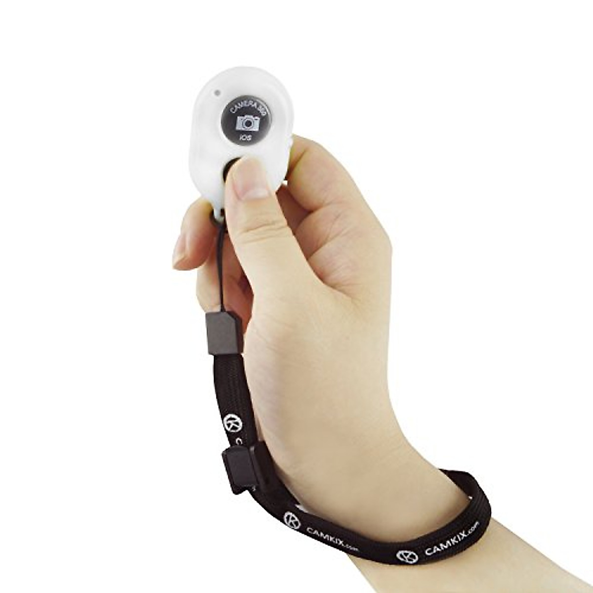 CamKix Camera Shutter Remote Control with Bluetooth Wireless Technology - Create Amazing Photos and Videos Hands-Free - Works with Most Smartphones and Tablets (iOS and Android)