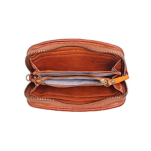 OLD TREND Genuine Leather Golden Mola Clutch