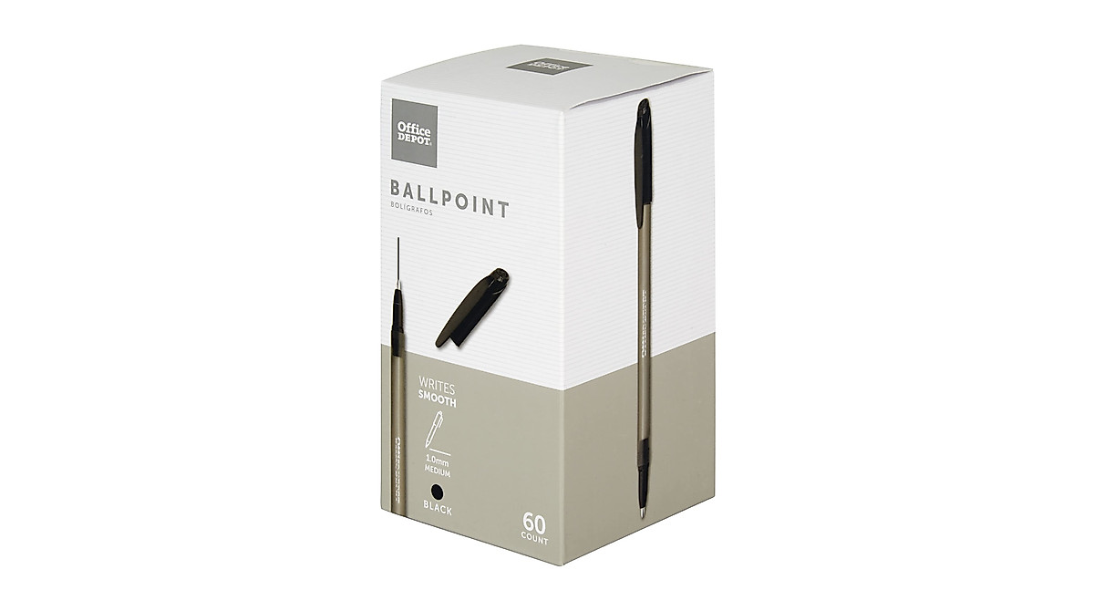 Office Depot Ballpoint Pens Pack - Smooth Writing Solution