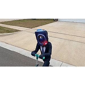 Prinlky Boys Game Costume Jumpsuits Game Bodysuit with Mask Halloween Cosplay Party for 5-12Y Kids