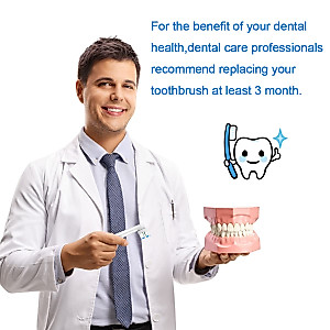 WuYan 8 pcs Extra Soft Bristles Replacement Heads Compatible with Oral B Electric Toothbrush Head Extra Thin Soft Bristles Gum Care